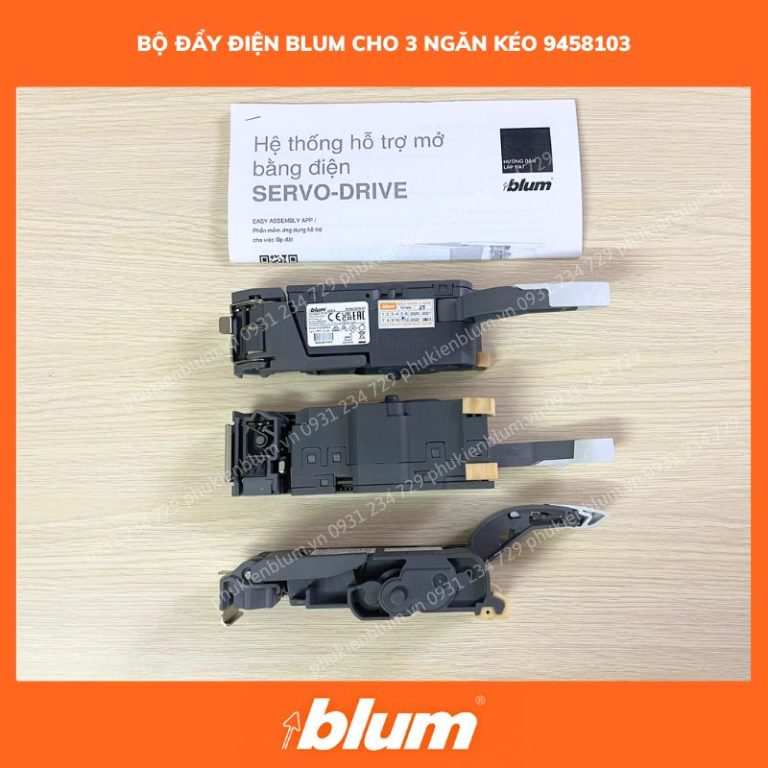Bộ Đẩy Điện Blum Cho 3 Drawers 9458103 - Khang Quân Home VN